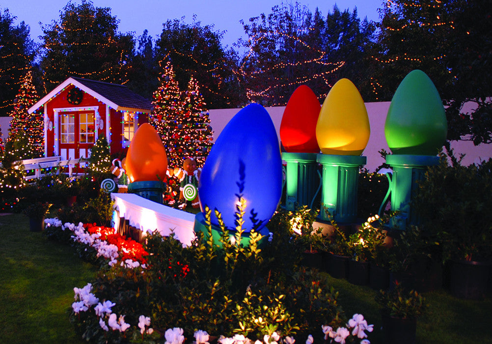 Giant Fiberglass Christmas Light Bulb – Commercial Christmas Supply ...